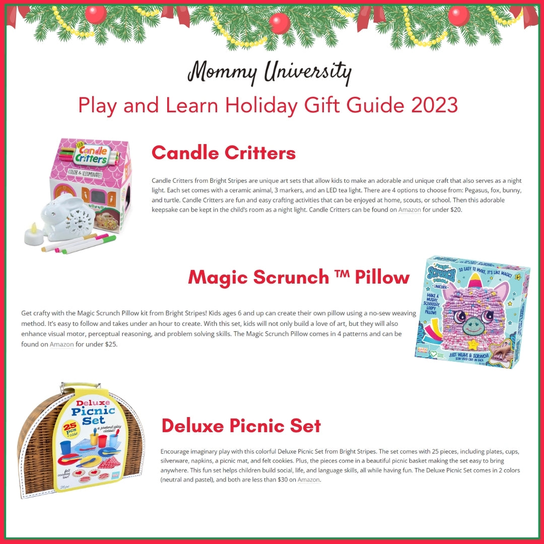Play and Learn Holiday Gift Guide 2023! – brightstripes
